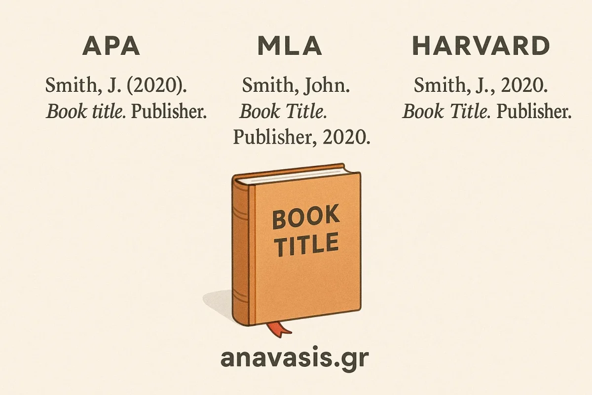 Τα Είδη Βιβλιογραφικών Αναφορών | Anavasis.gr